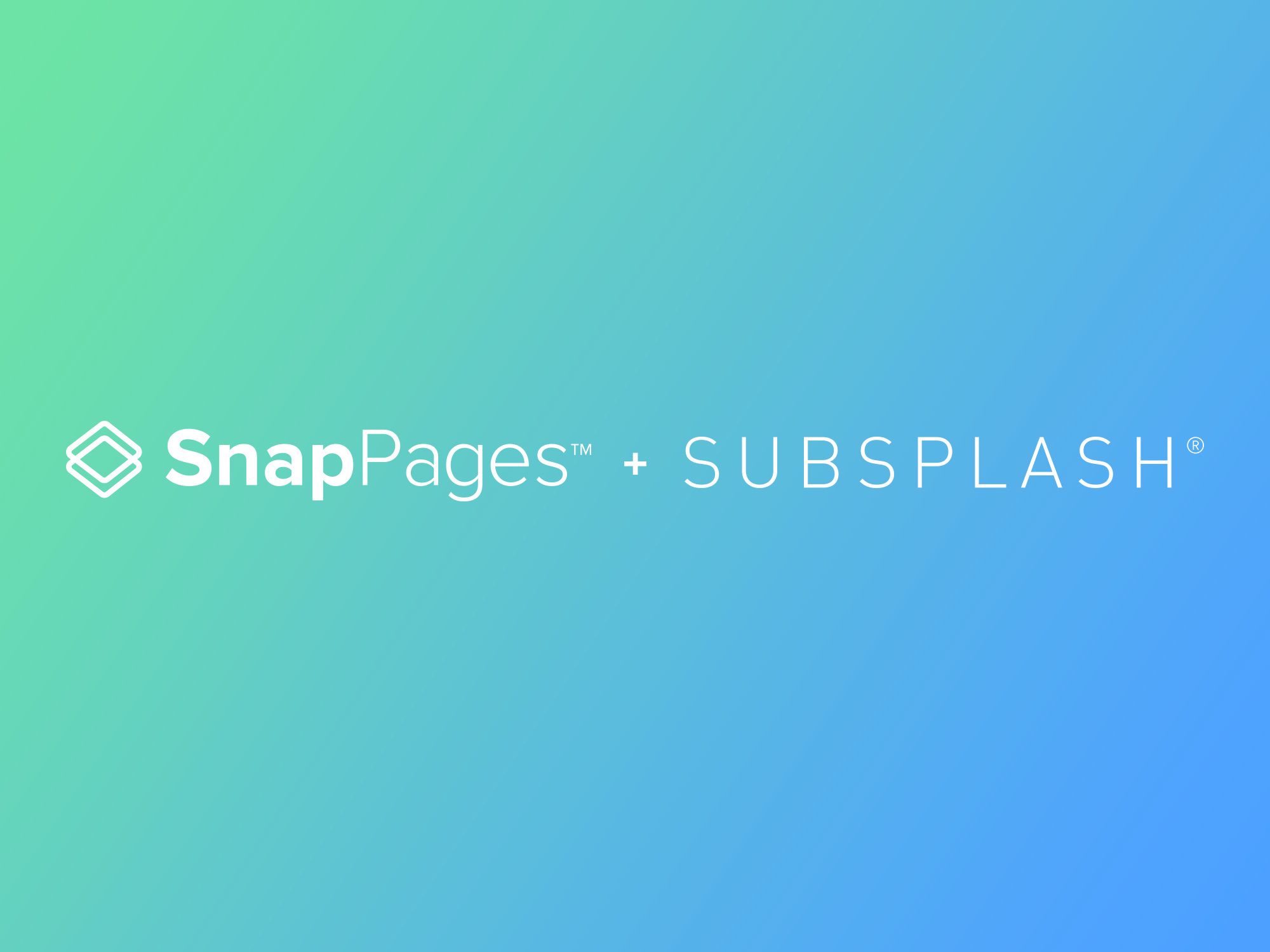 SnapPages Is Joining The Subsplash Family | SnapPages