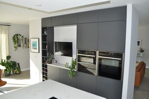 A Modern, Graphite Grey Kitchen Design | Kitchens Edinburgh | The ...