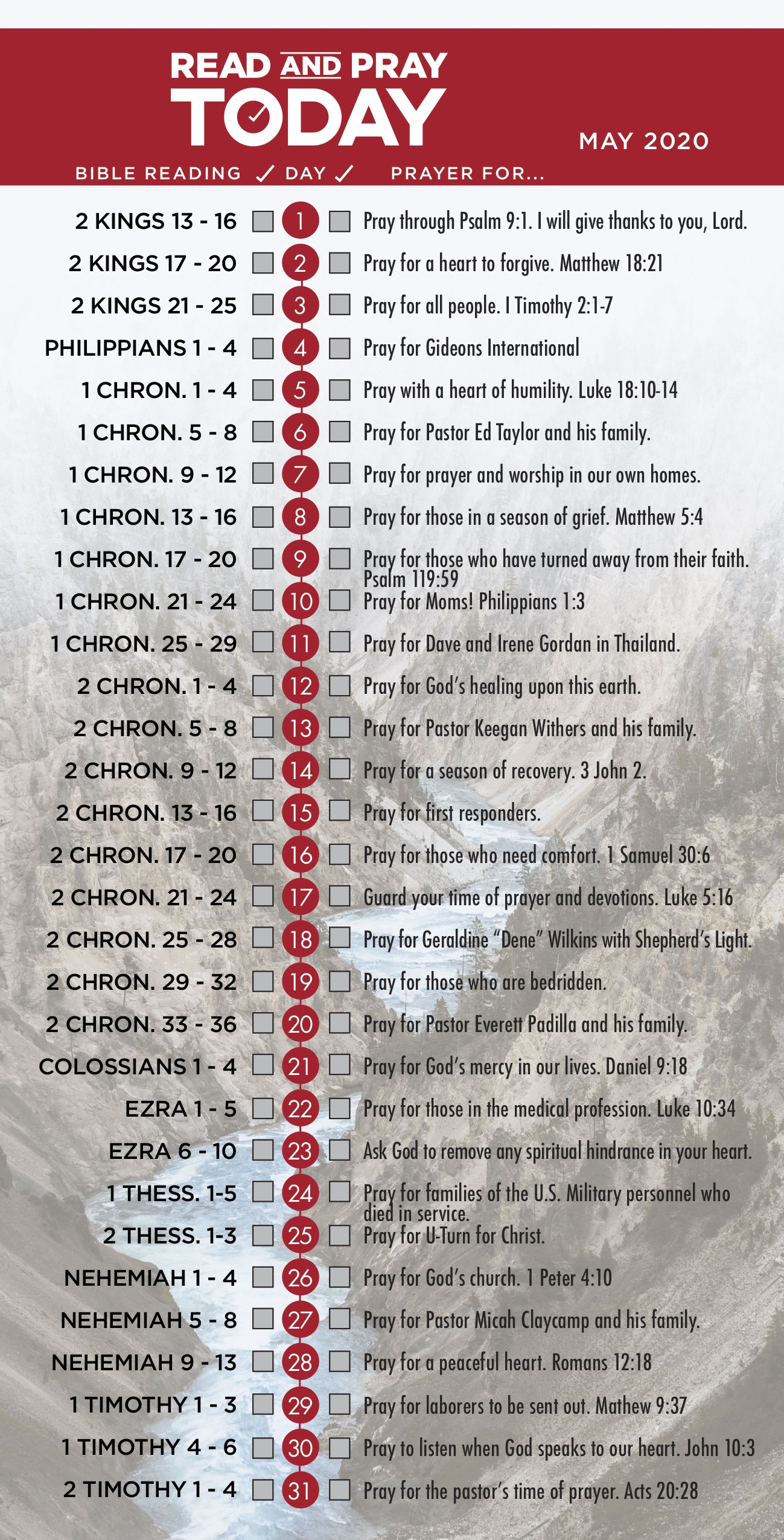Calvary Church with Ed Taylor - Prayer