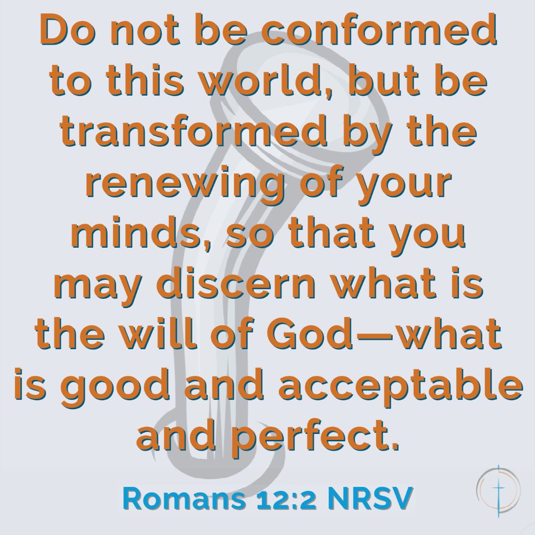 Romans 12 2 NRSV Northminster Church
