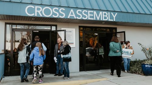 Cross Assembly Church Located In Raleigh