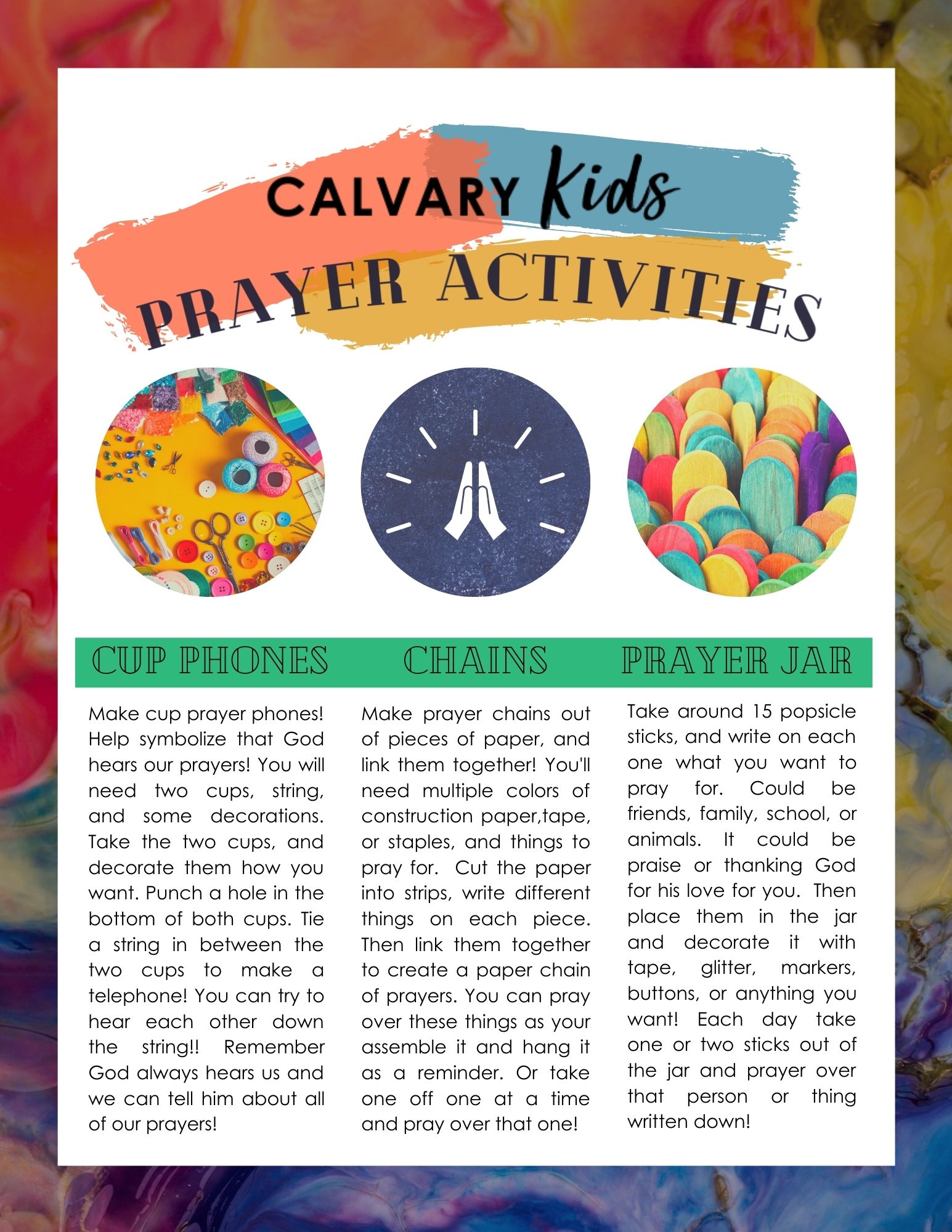 Week of Prayer and Fasting - Roseburg Christian Fellowship