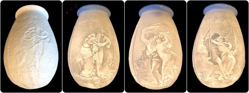 Fairy Lamps - Lithophanes